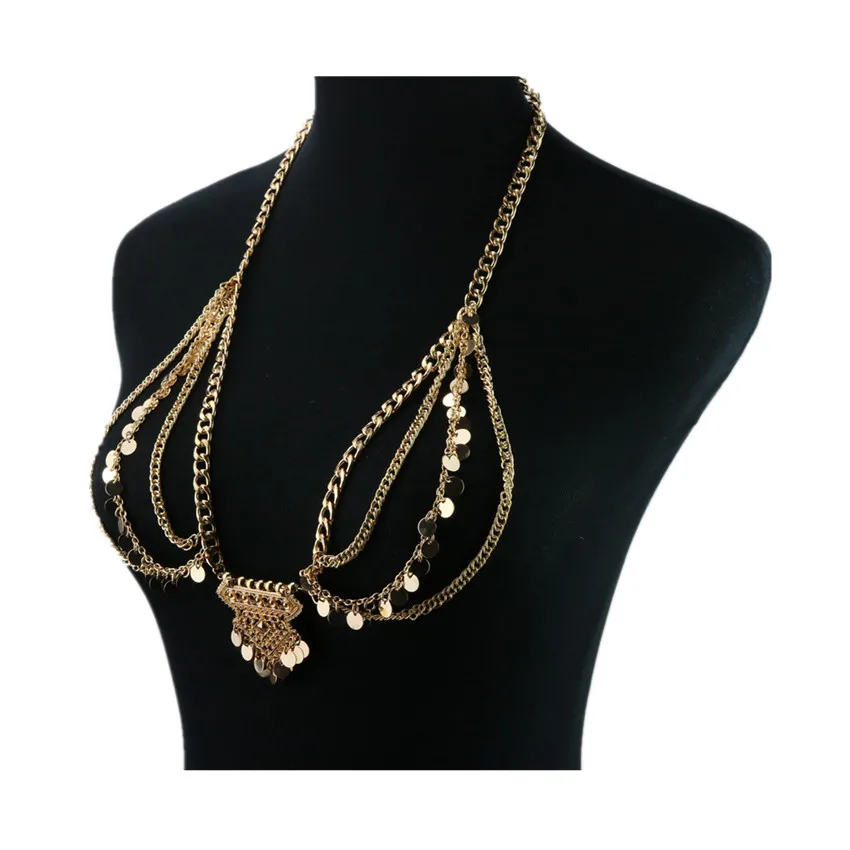 European And American Cross-border New Fashion Multi-layer Tassel Body ...