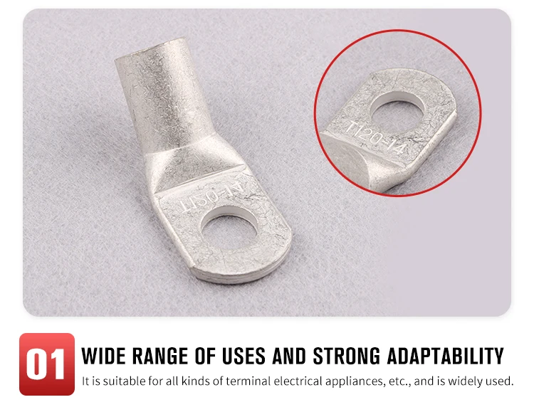 T45-120mm Electrical Cable Lugs Sizes Terminal Lug - Buy Electrical ...