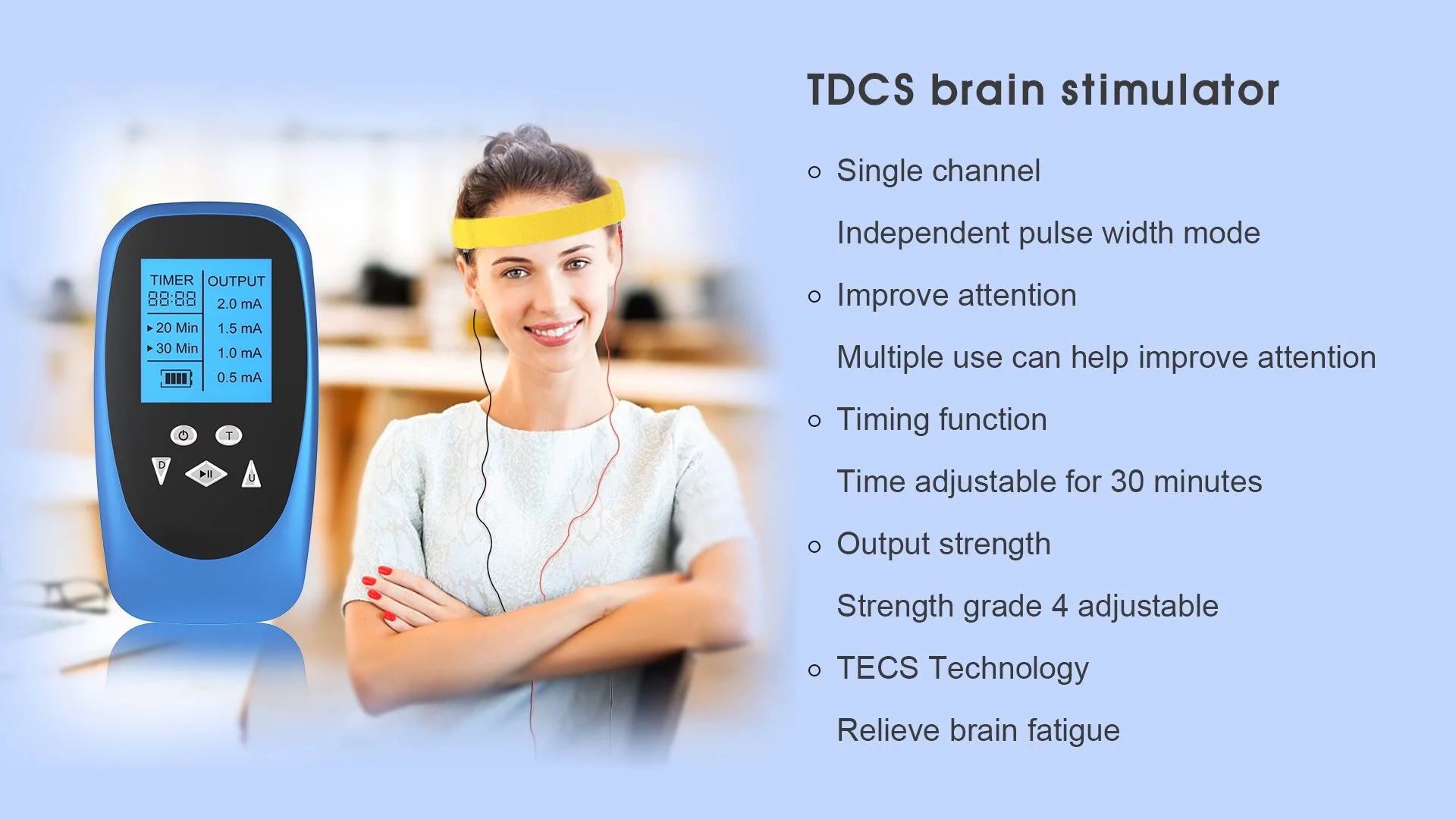 Domas Portable Device Muscle Stimulator Electrodes Pads Digital Therapy ...