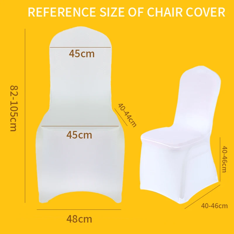 Stretchy and Durable Chair Covers for Weddings and Events