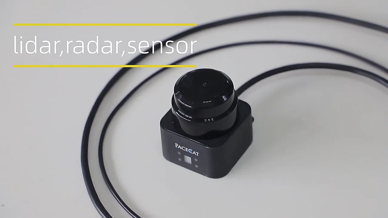 Pacecat 40m Tof 2d Laser Lidar For Agv Amr Uav Mini Slam Navigation ...