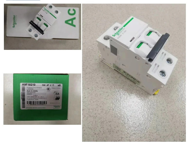 Miniature Circuit Breaker Ic65n D 2p Dc Circuit Breaker 1000v 2p 20a ...