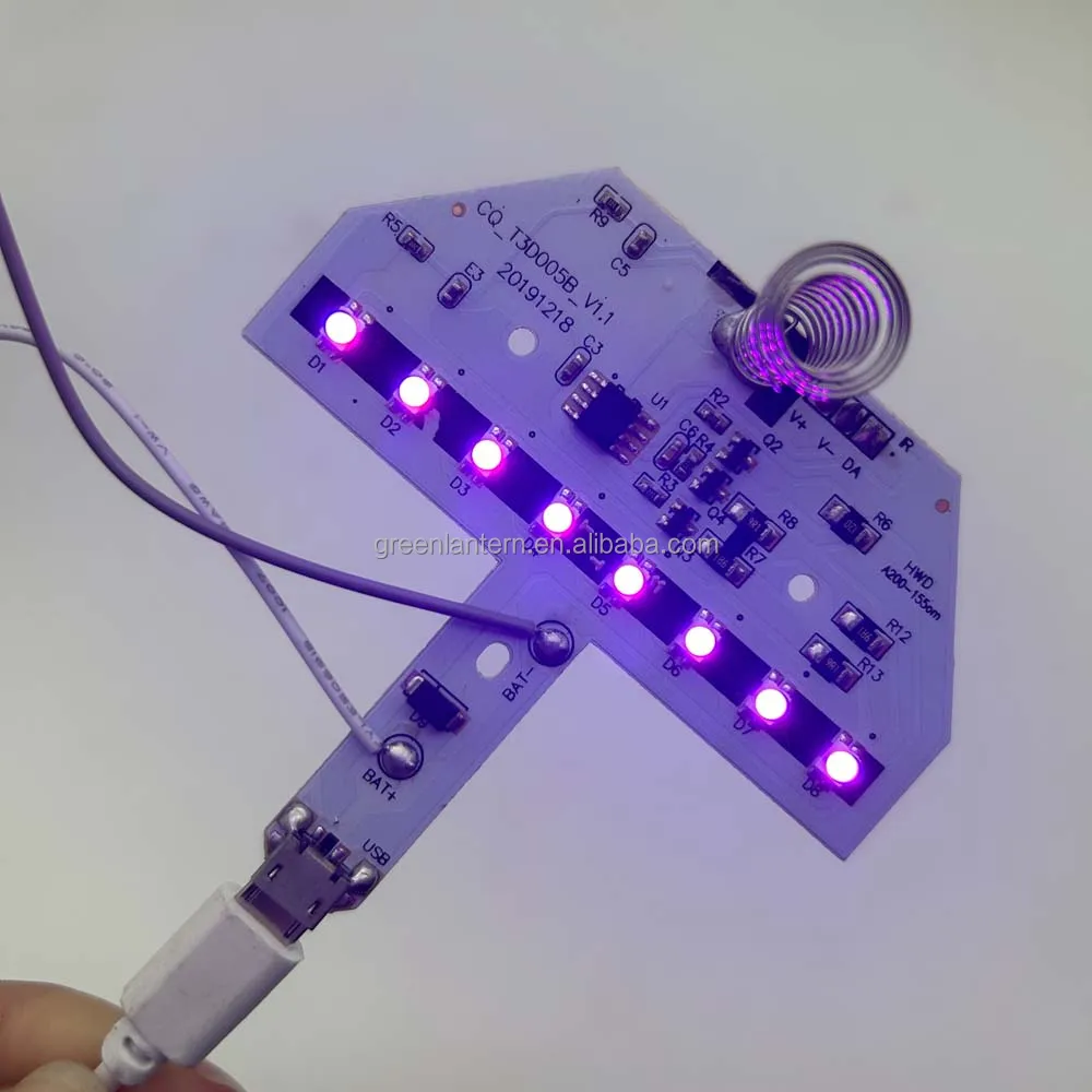 Led Pcb Only Rgb 7 Colors Touch Led Module With Touch Sensitive Switch ...