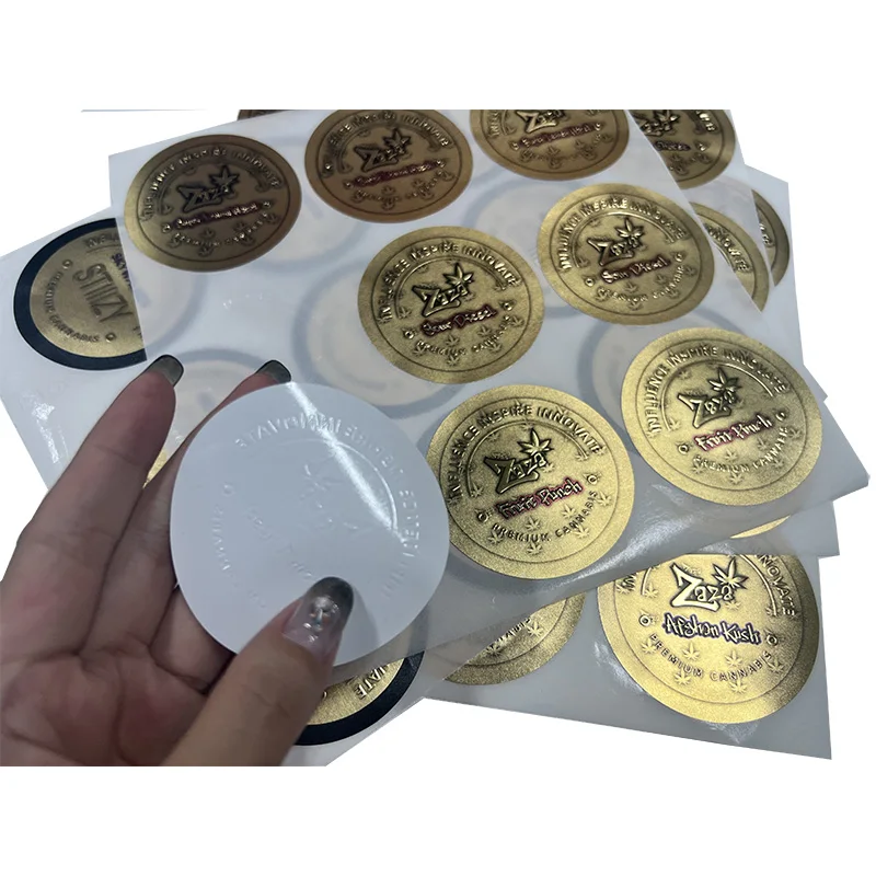 Custom Made Recyclable/biodegradable 3d Hologram Sticker Label Security ...