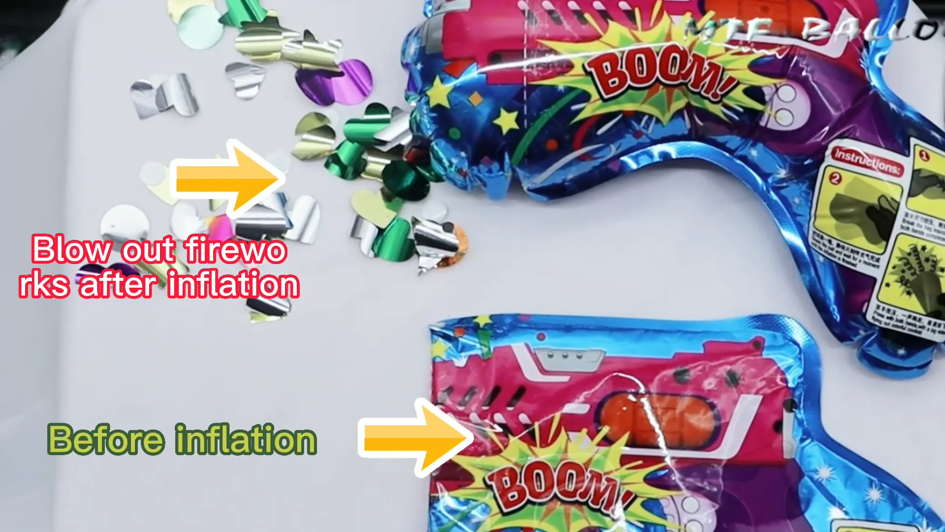 Mtf Hot Sales Popular Confetti Aluminum Mylar Foil Pistol Gun Wed ...