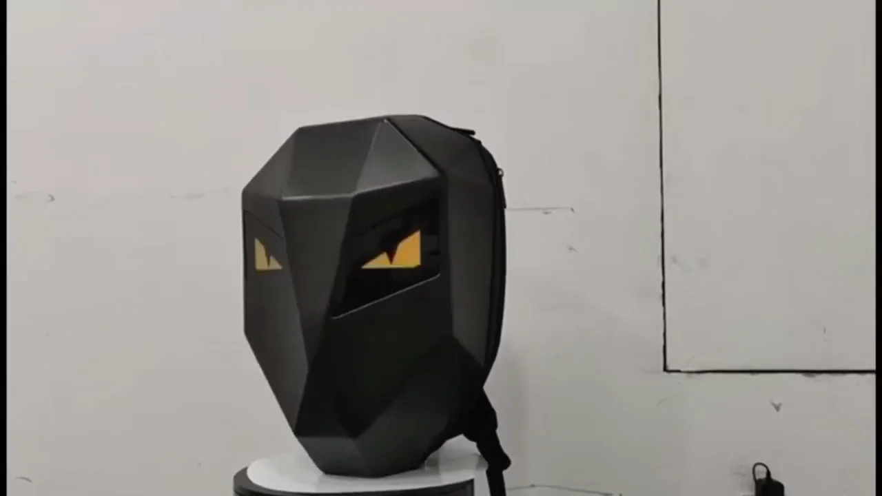 Hard Shell Travel Case Led Laptop Backpack Motorbike Backpack Helmet ...