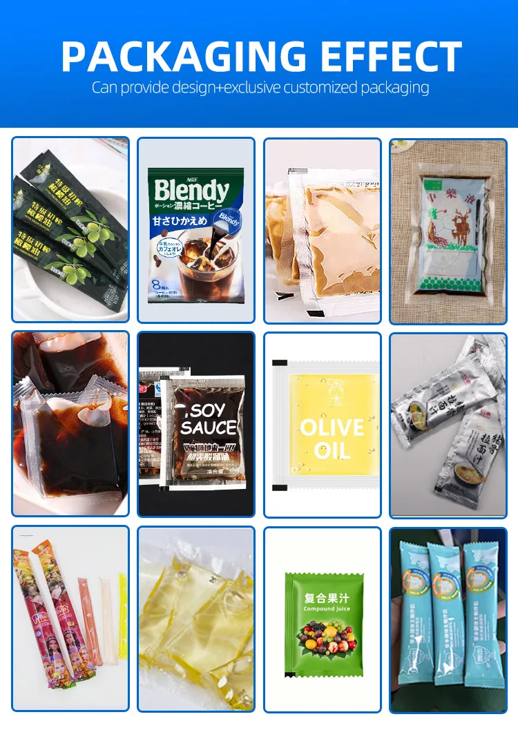 Automatic Ice Pop Water Sachet Pouch Packing Machine