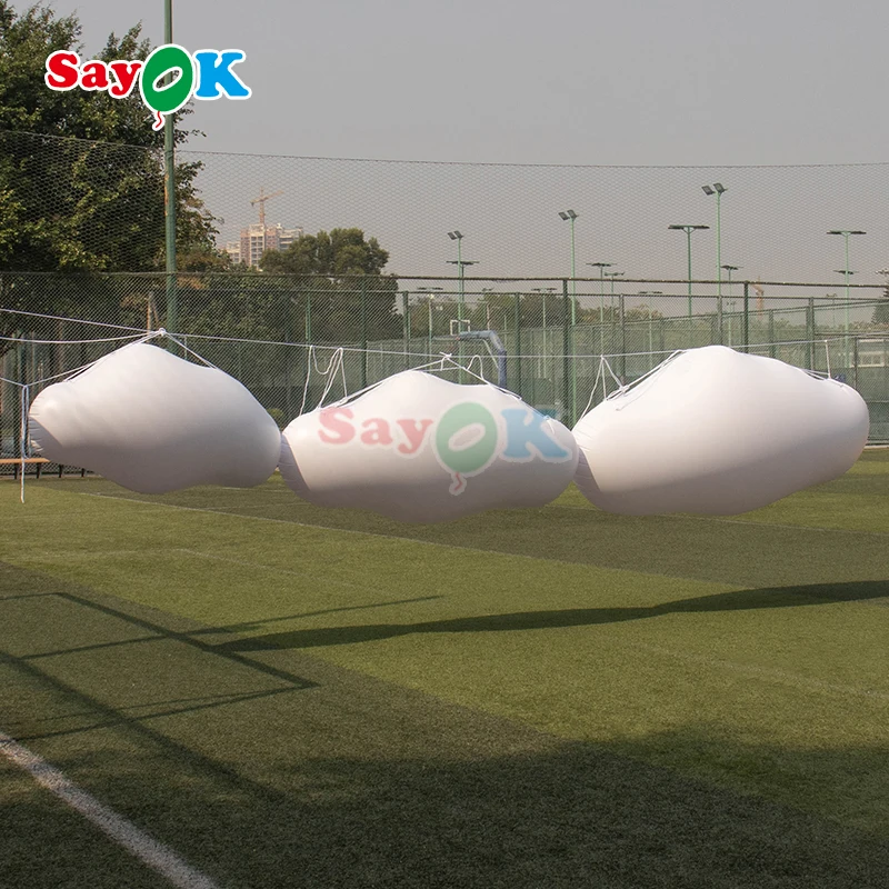 Giant Inflatable Clouds Cartoon Balloon Pvc Inflatable Hanging Clouds ...