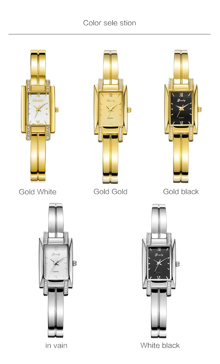 Grady Luxury Gold Wristwatch - Elegant & Precise Timekeeping