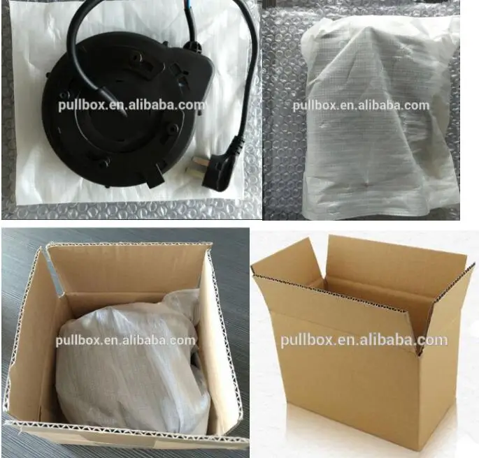 Spring Driven 1.7m Power Extension Cable Small Retractable Cord Reels ...