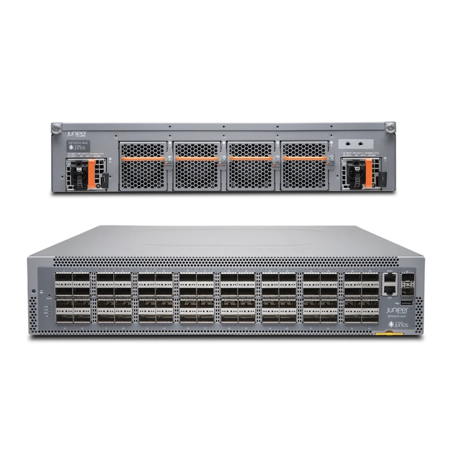Juniper Qfx5210-64c-afi Stackable Poe Switch With Snmp Qos Qos ...