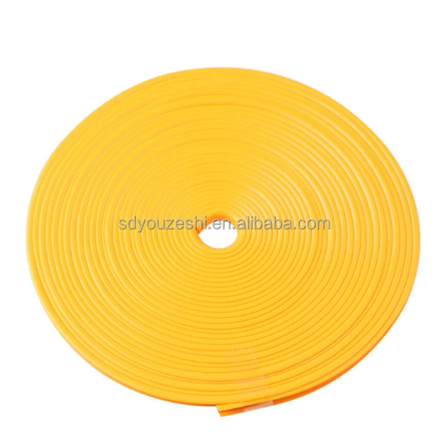 8m/roll Car Wheel Rims Protectors Decor Strip Tire Guard Line Moulding ...