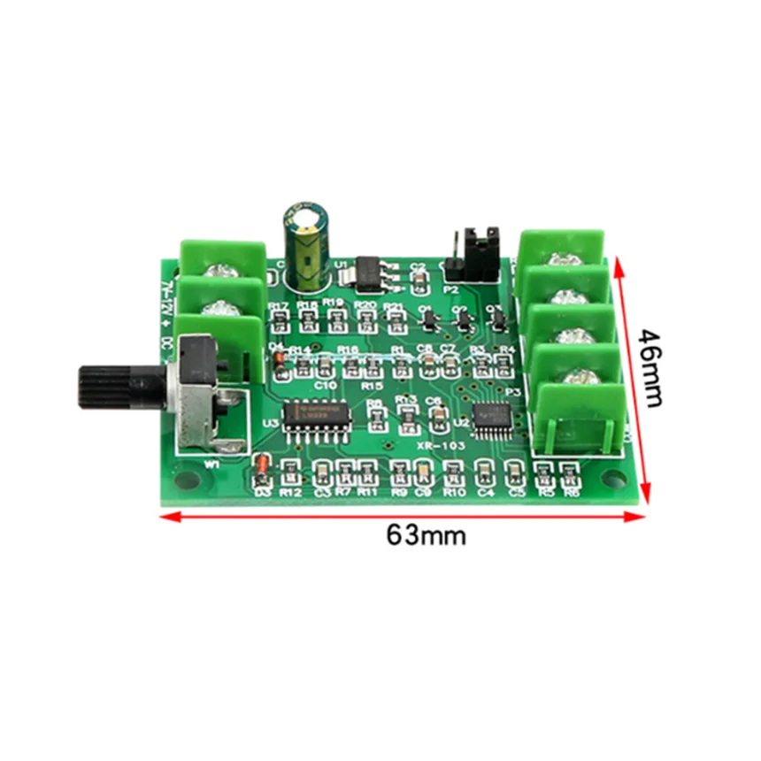 7v-12v Brushless Motor Driver Board Speed Control Board Optical Drive ...