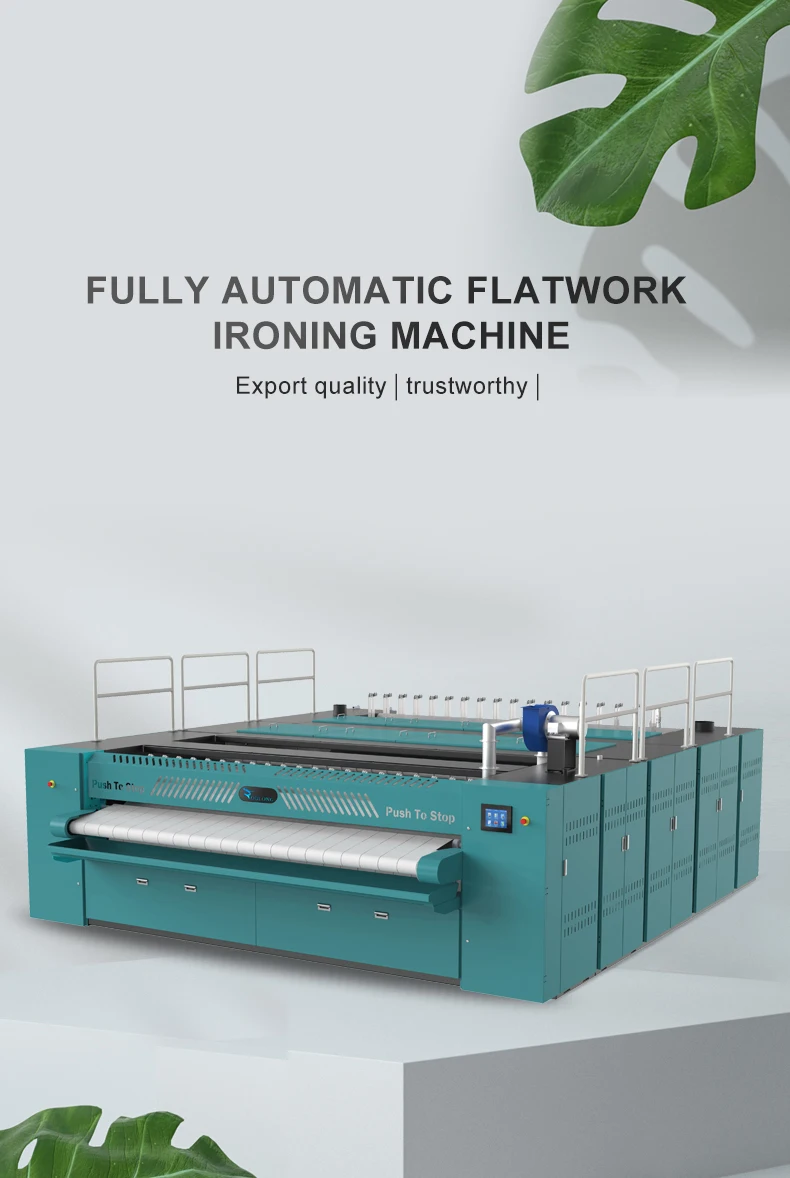 Professional Laundry Industrial Sheets Flatwork Ironing Machine ...