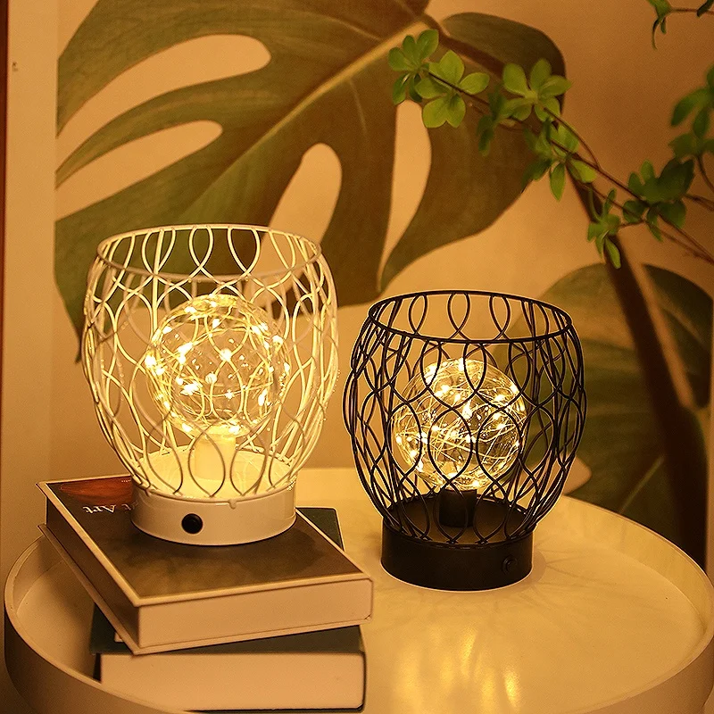 L Factory Special Design Led Night Lamp Iron Table Lights For Home ...