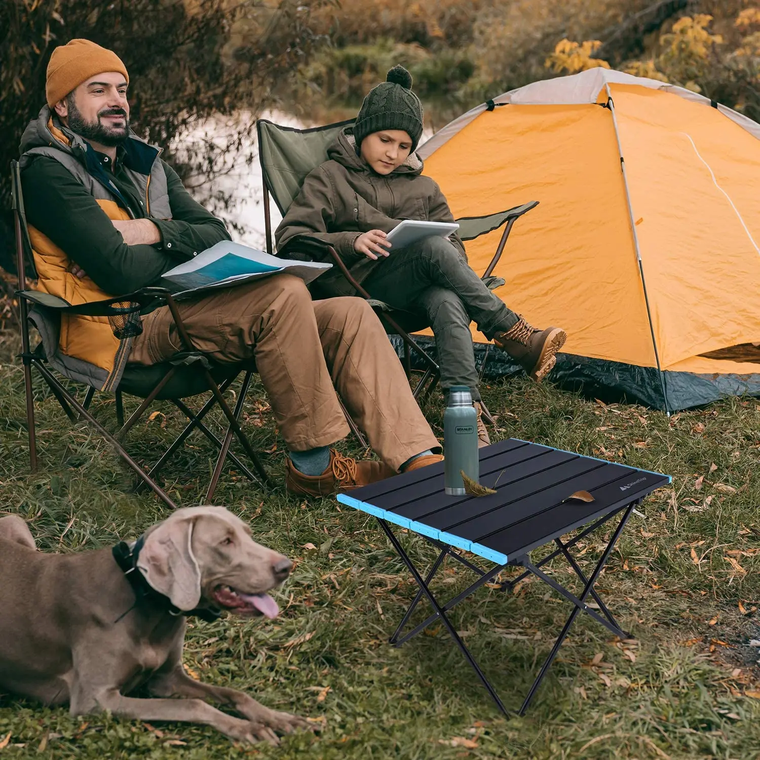 Outdoor Portable Camping Small Tables Lightweight Folding Collapsible ...