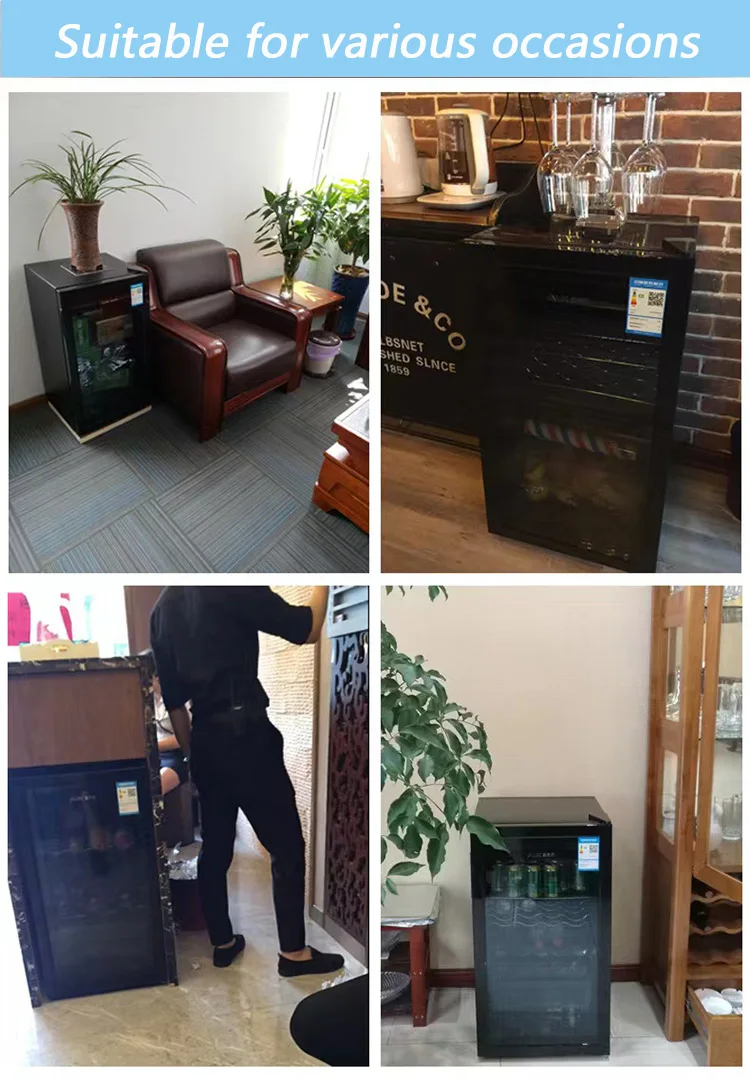 Mini Bar Fridge - Perfect for Displaying Beer & Beverages