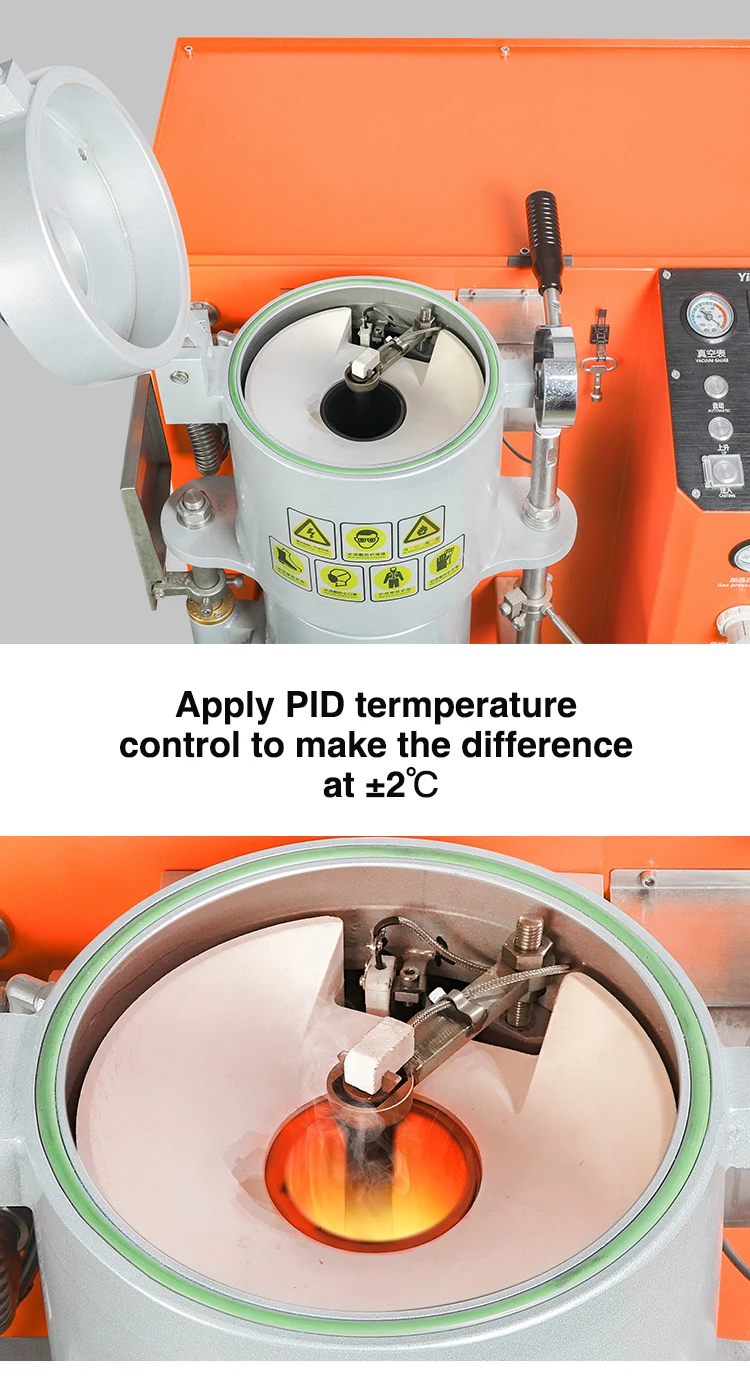 Semi-automatic Vacuum Pressure Casting Machine for Jewelry