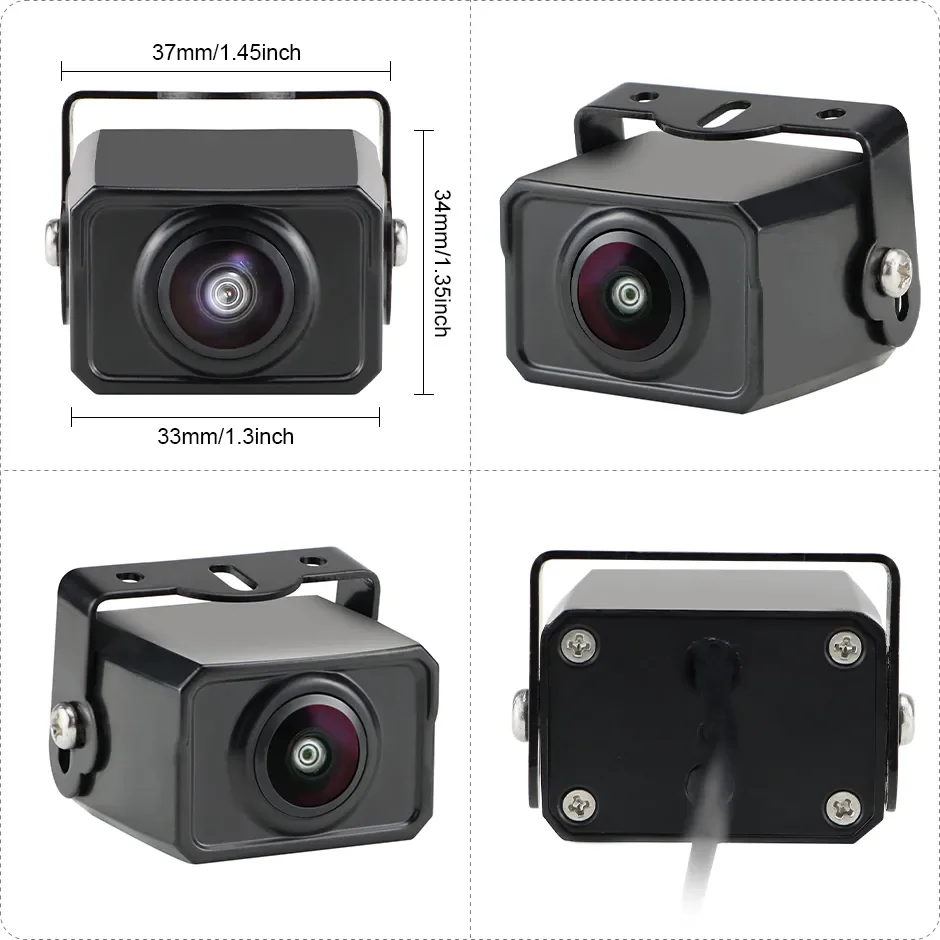 Smart Car Rear View Camera - 1080P ADAS BSD AI Tracking