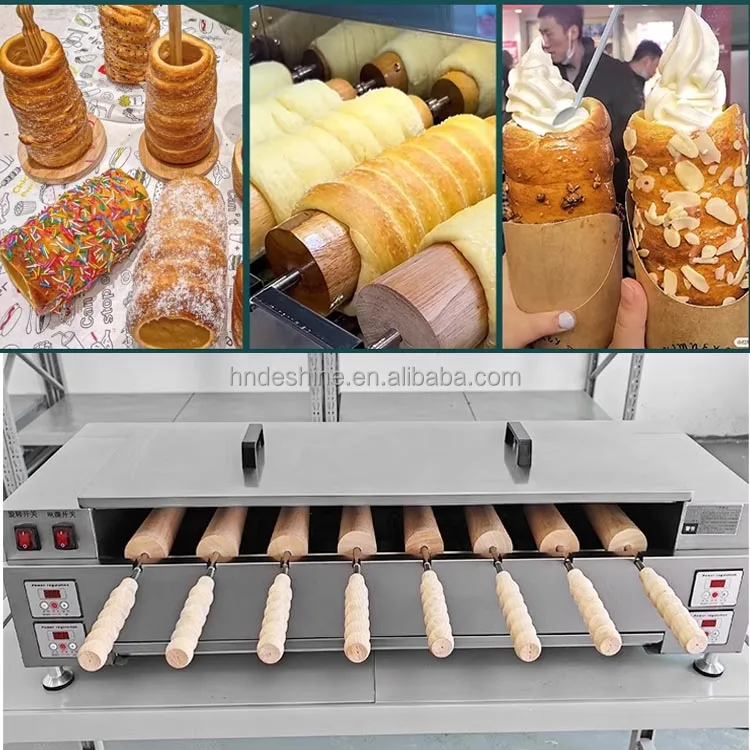 Efficient Chimney Cake Machine - Perfect for Commercial Use