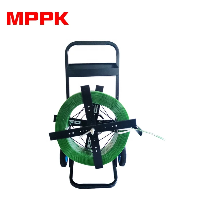 Mppk Sj400 Steel Mobile Stand Strapping Tape Dispenser Cart Trolley For ...