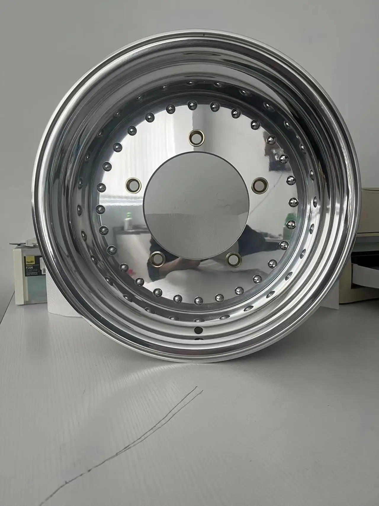 Centerline 5x205 Wheels 15x10.0 Backspace 3.92 Inch For Vintage Car 100 ...