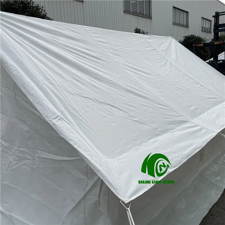 Kango Ready Disaster Relief Family Tent 3x4 M 4x4m White Color Cubicle ...