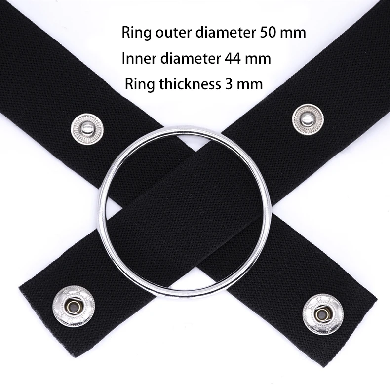 Chastity Lock Assisted Strap For Men Four Way Wide Restraint Strap ...