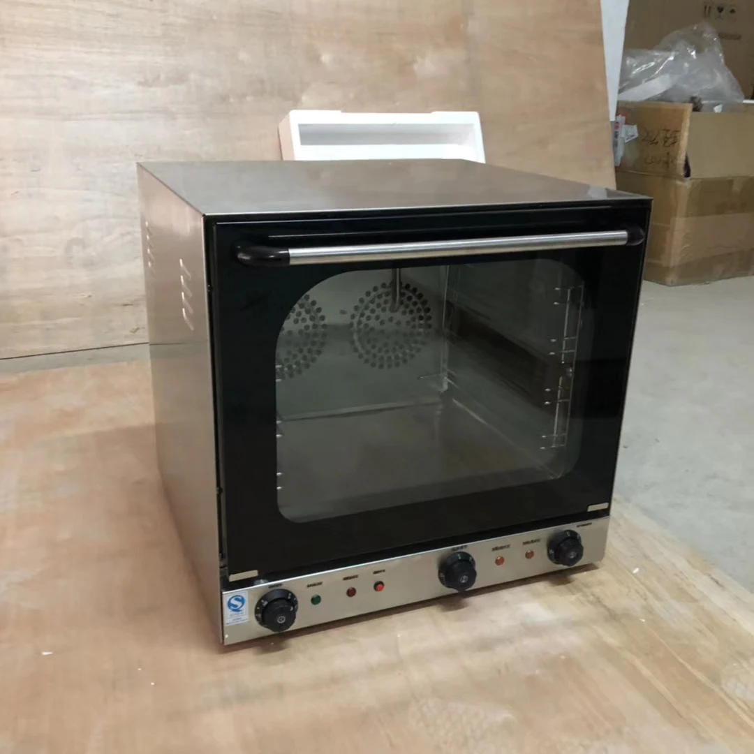 Stainless Steel Electric Oven with Hot Air Circulation - 4 Heating ...