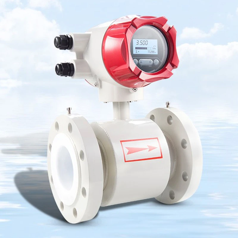 High Accuracy Rs485 Digital Magnetic Water Electromagnetic Flow Meter - Buy Electromagnetic Flow ...