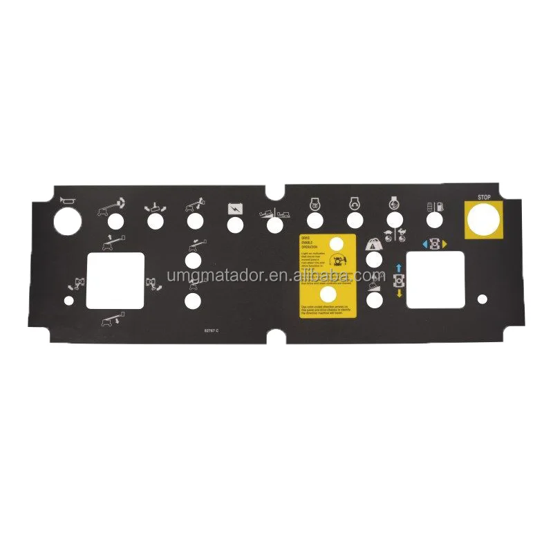 Genie Control Panel Decal/overlay 82767gt 82767 For Genie Telescopic ...