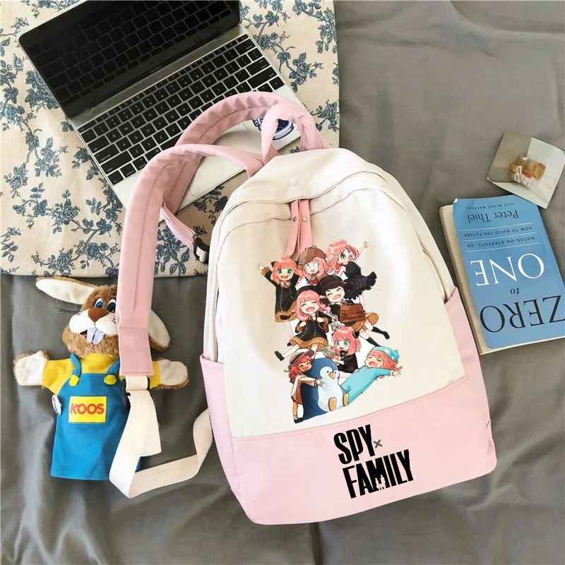 SPY X FAMILY Harajuku Kawaii Manga Shoulder Bag Hot Anime Nylon School ...