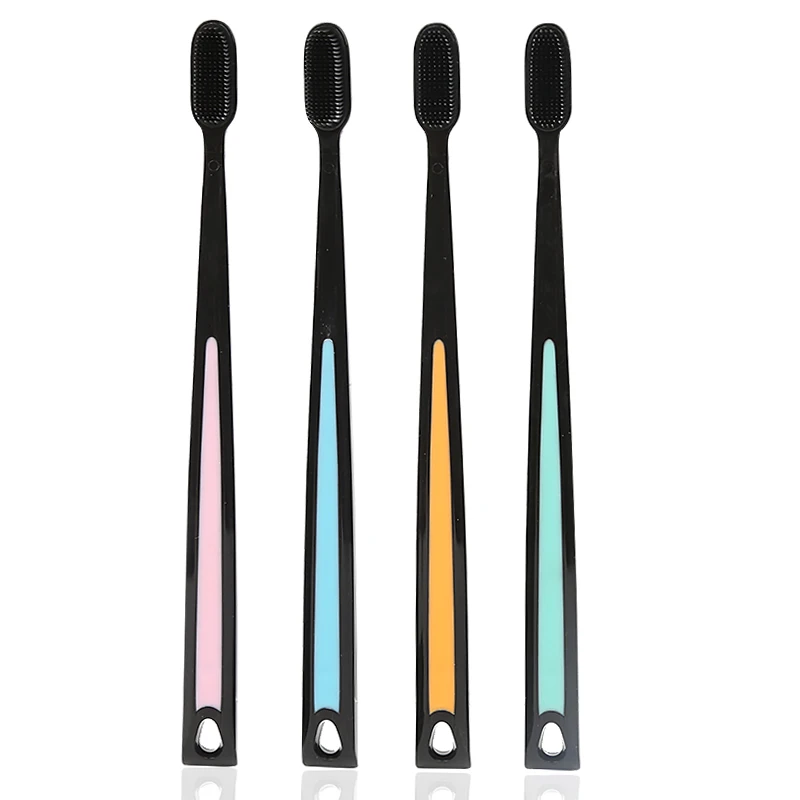 High Quality Adult Toothbrush With Silicone Bristles - Buy Toothbrush ...