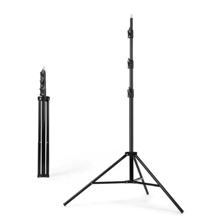 2.6m Photography Light Stand Heavy Duty Tripod Light Weight Portable ...