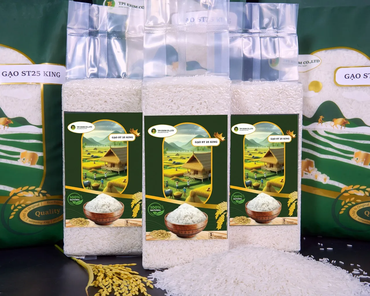 Alibaba.com: Custom Printing, 1kg-50kg Capacity, White PP Plastic Rice ...