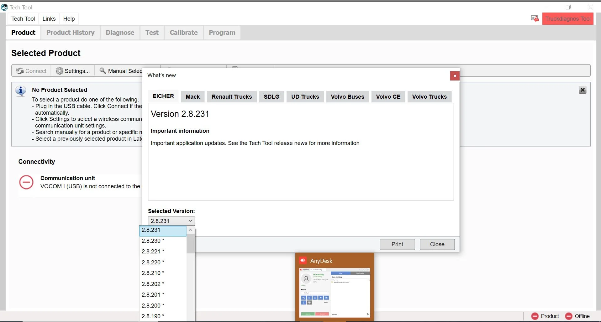2024.02 Premium Tech Tool 2.8.231 (ptt 2.8 / Vcads)(real Development) Ptt 2.8.231 + Apci With ...