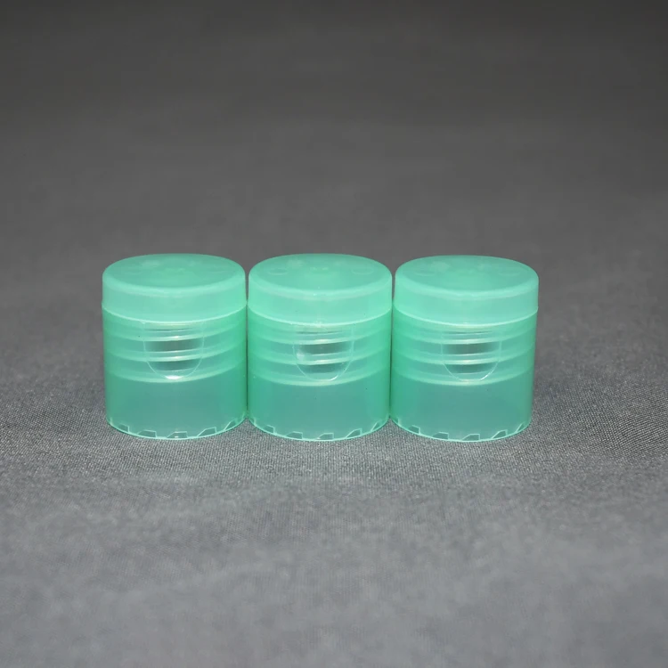 18/415 Ribbed and Smooth Plastic Flip Top Cap for Cosmetic Bottles Flip ...