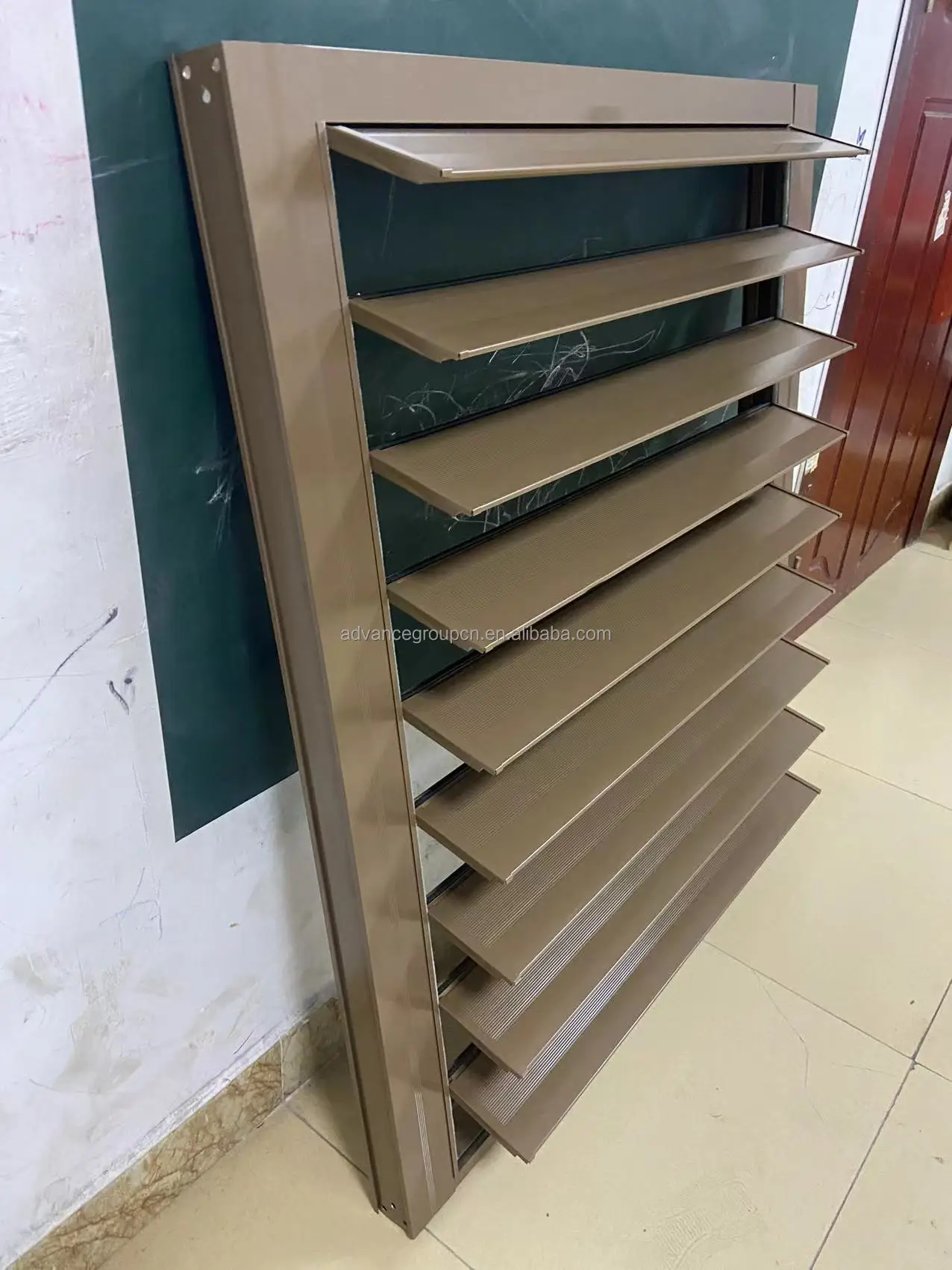 Custom Color Aluminum Louver Profile Supplier for Windows, Doors, and ...