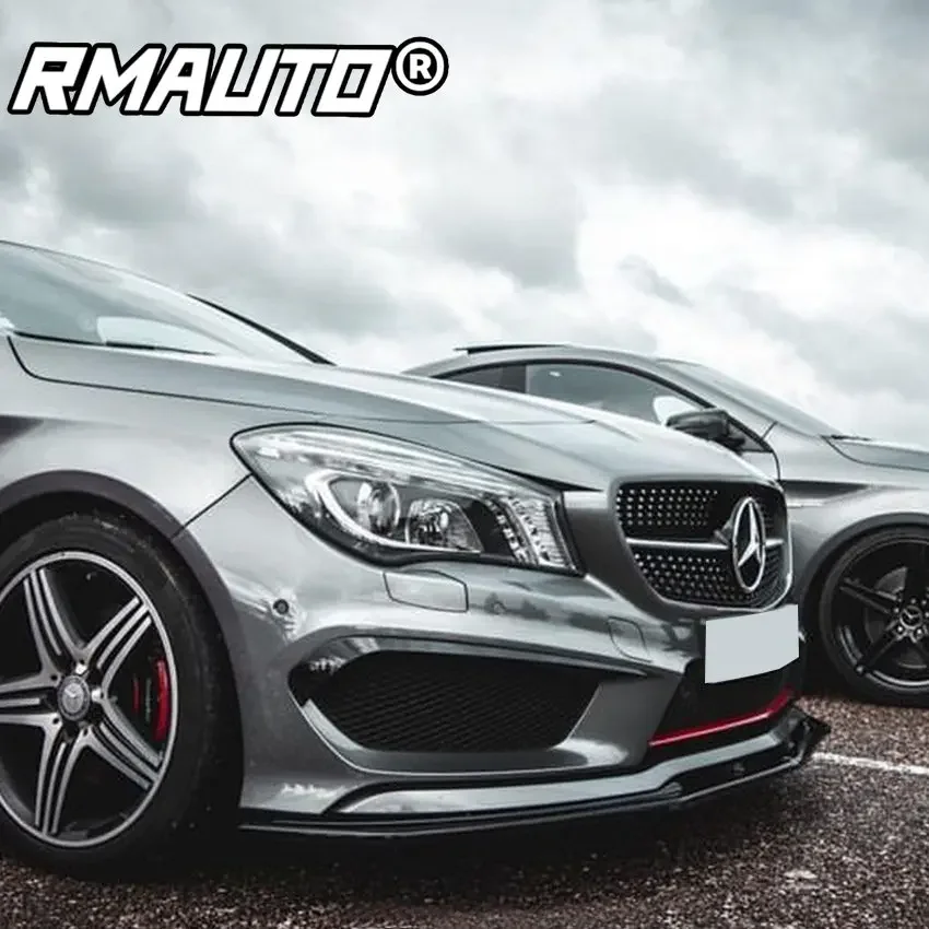 CLA Front Bumper Splitter Spoiler Lip Diffuser Bumper Guard Body Kit ...