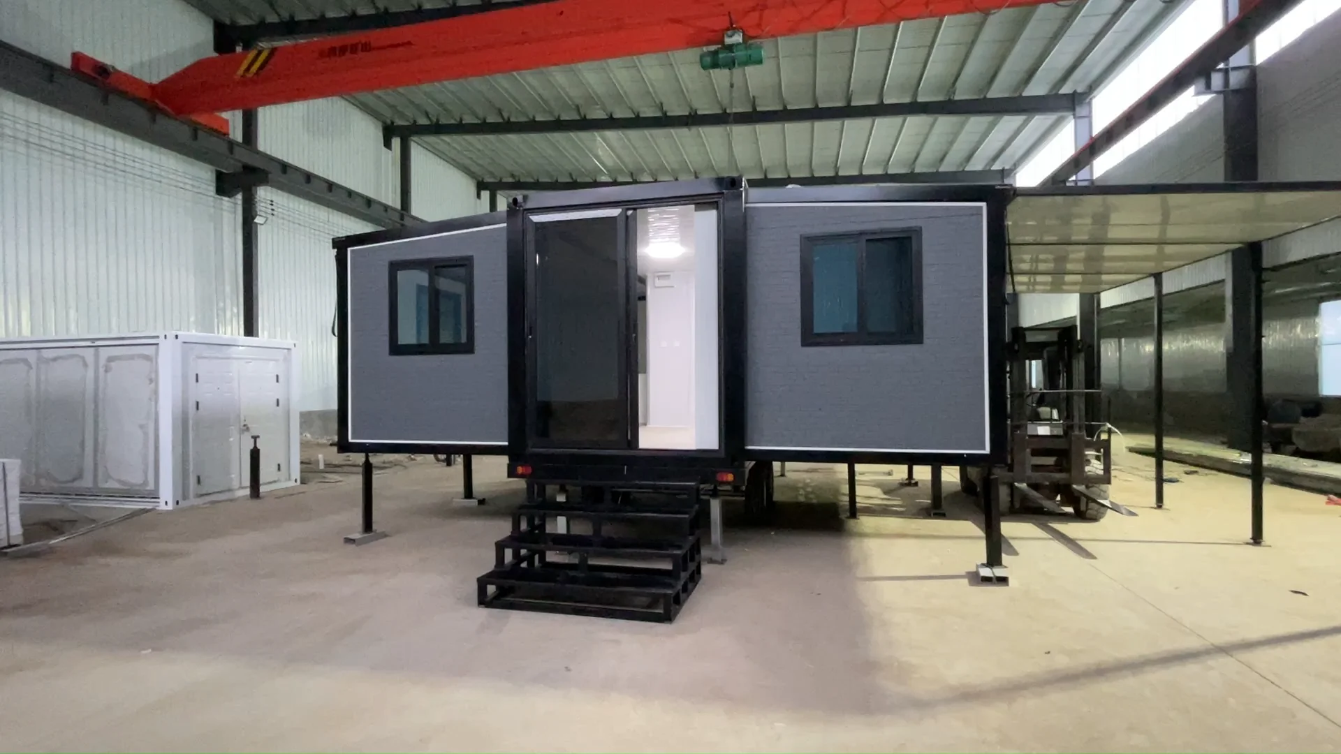 Modern Luxury Villa Prefab Folding Expandable Portable Home 20ft 40ft 2 ...