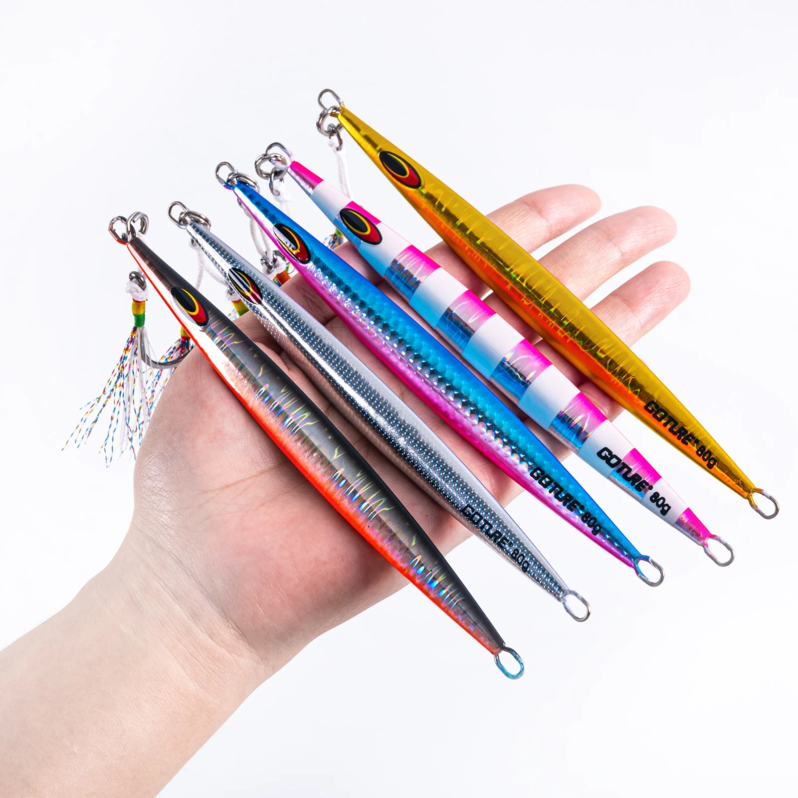 80g 160g 200g Fishing Jigbait Lure - Fast Speed Jigging