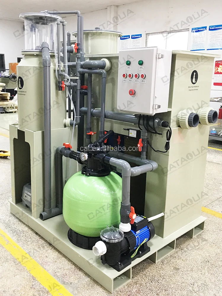 Cataqua Advanced Integrated Mini Ras Fish Farming Fish Tank Filter ...