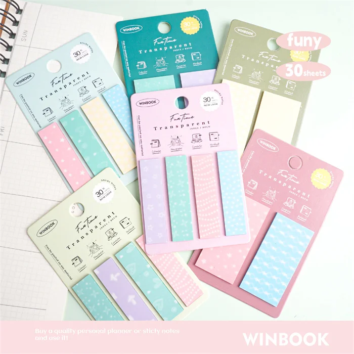 Europe 2024 Cute Classmate Memo Pad - 50 Sheets of Pastel Colours