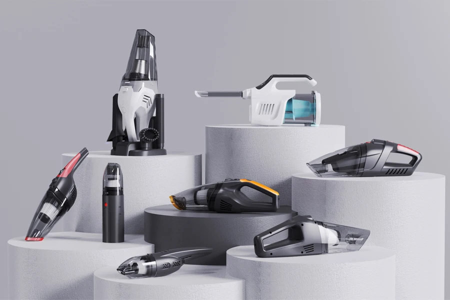 3 in 1 BLDC Low Noise Wireless Car Handy Cleaning Mini Portable ...