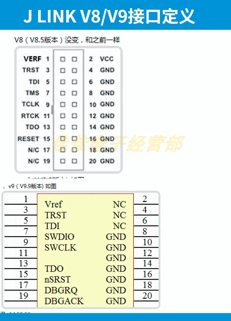 SEGGER Simulator J Link V8/v9 - Advanced Debugging Tools