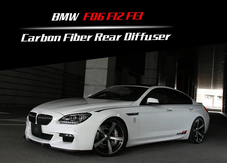 Carbon Fiber Rear Diffuser for BMW M6 6 Series F06 F12 F13