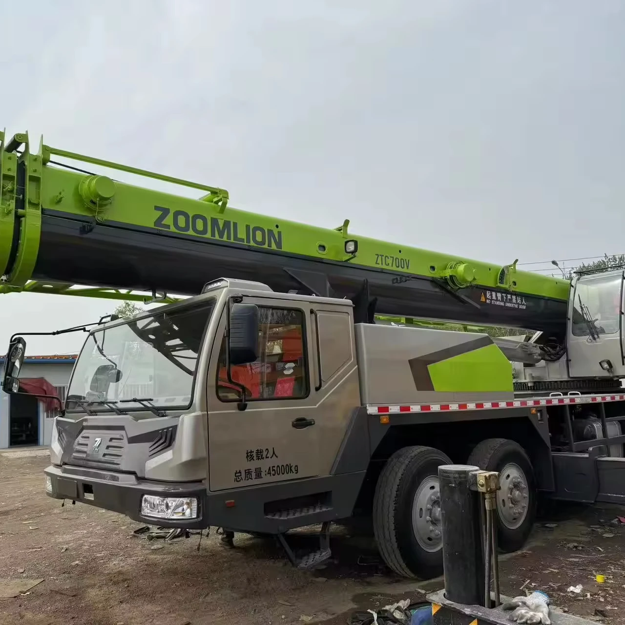 Zoomlion Truck Crane 100ton Good Machine Truck Crane Remote Control ...