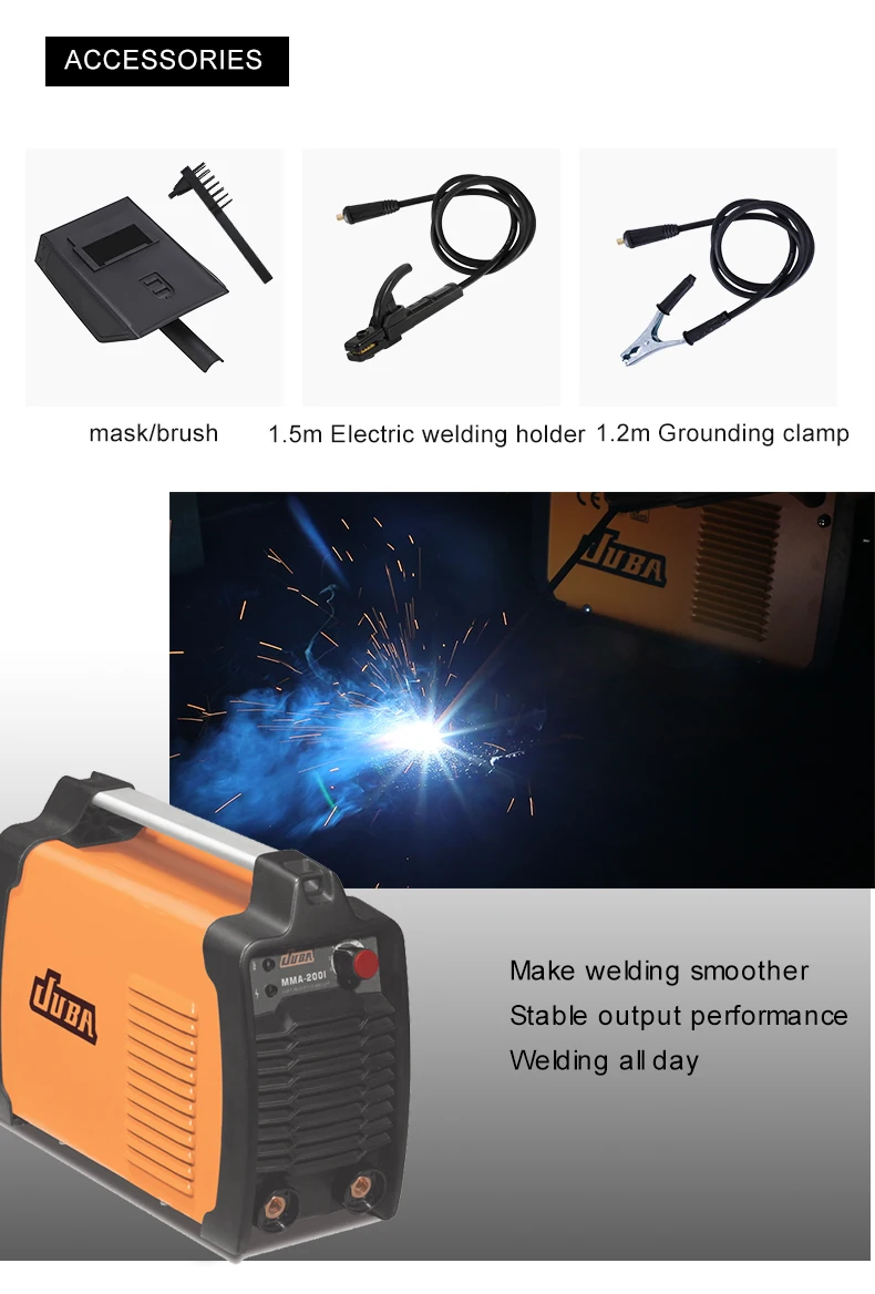 JUBA Welding Electrodes 7018 Arc200 Welding Electrode 6011 Arc 250amp ...