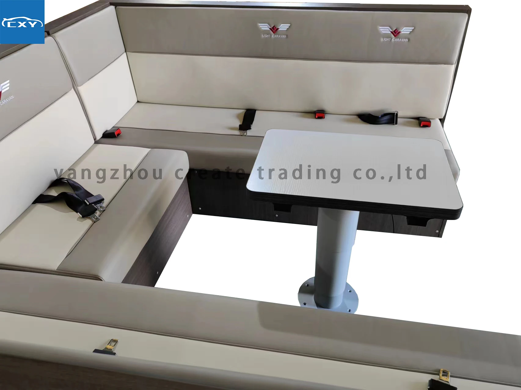 Caravan Seat - Convertible Folding Bed for Rvs & Vans