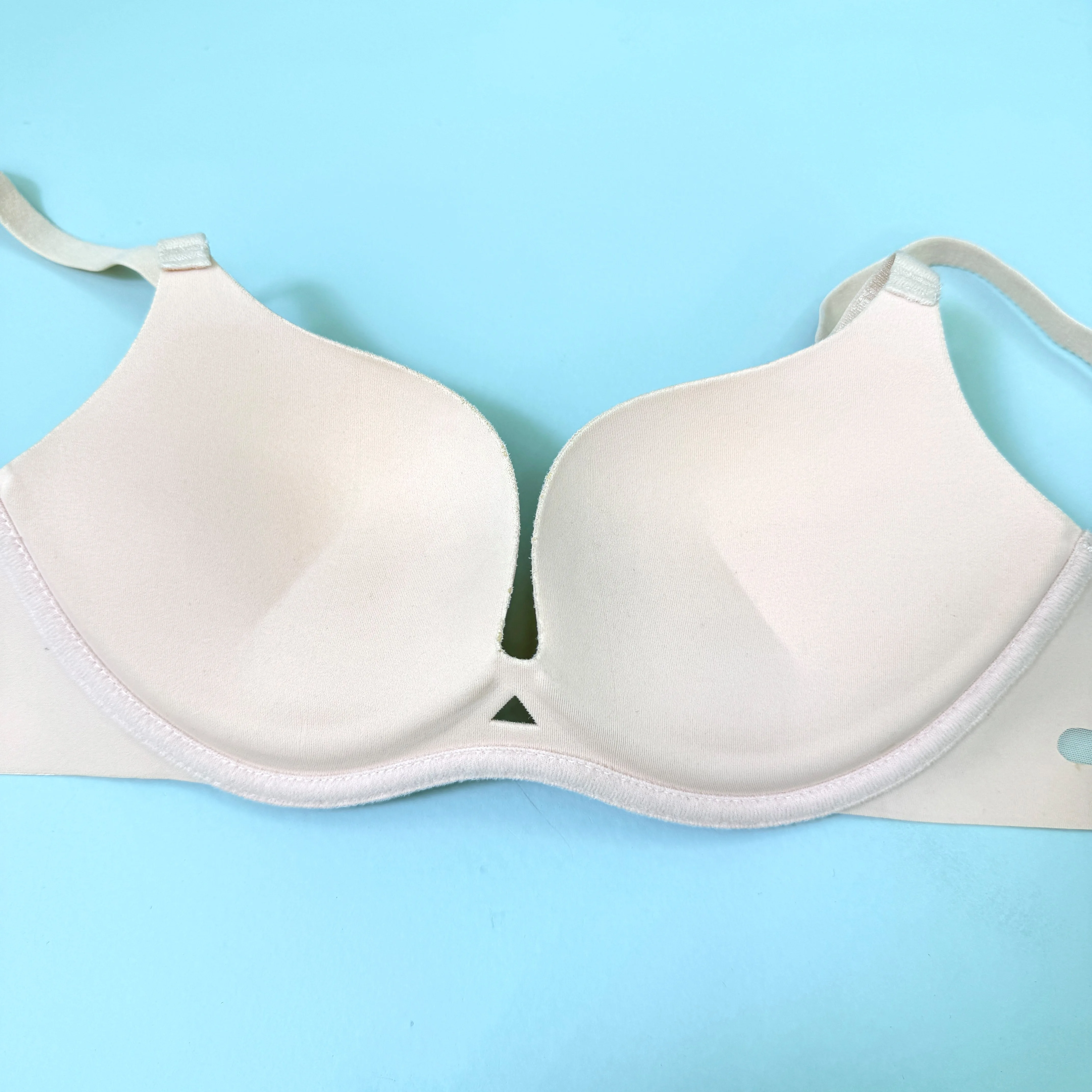 One-Piece Sexy Hollow Bra With Adjustable Straps and Wire-Free Knitted ...
